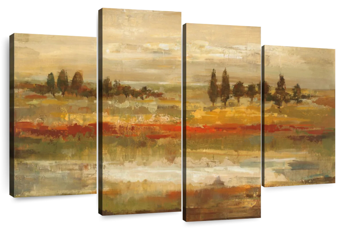 Elephant Stock Peaceful Summer Fields | Wayfair