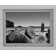 Highland Dunes Bolders Of The Seas B N W - Single Picture Frame Art ...
