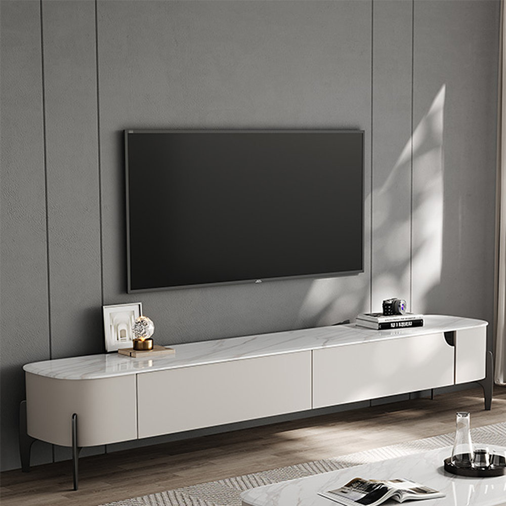 Bkoksety Simple high-end rock panel creative TV cabinet | Wayfair