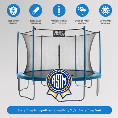 Upper Bounce Machrus Upper Bounce 16 FT Round Backyard / Outdoor ...