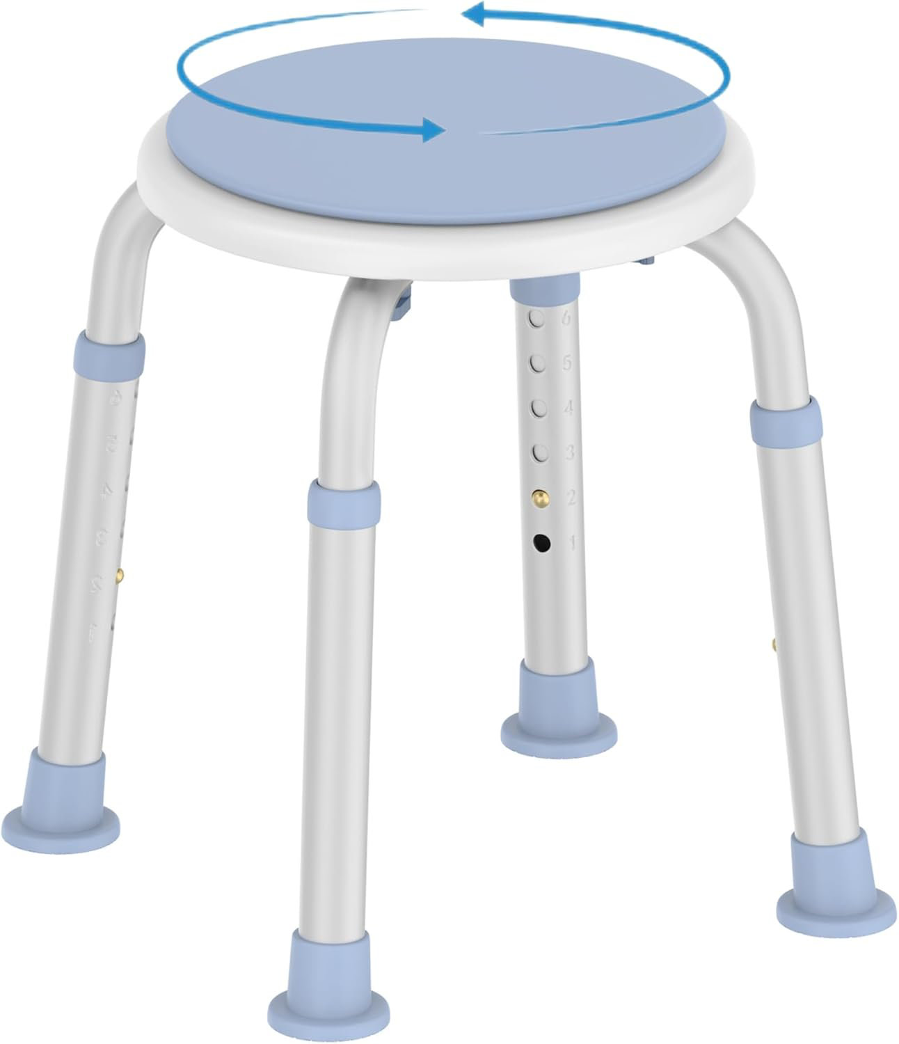 Brayden Studio® 360 Degree Rotating Shower Chair 300Lb Swivel Shower ...