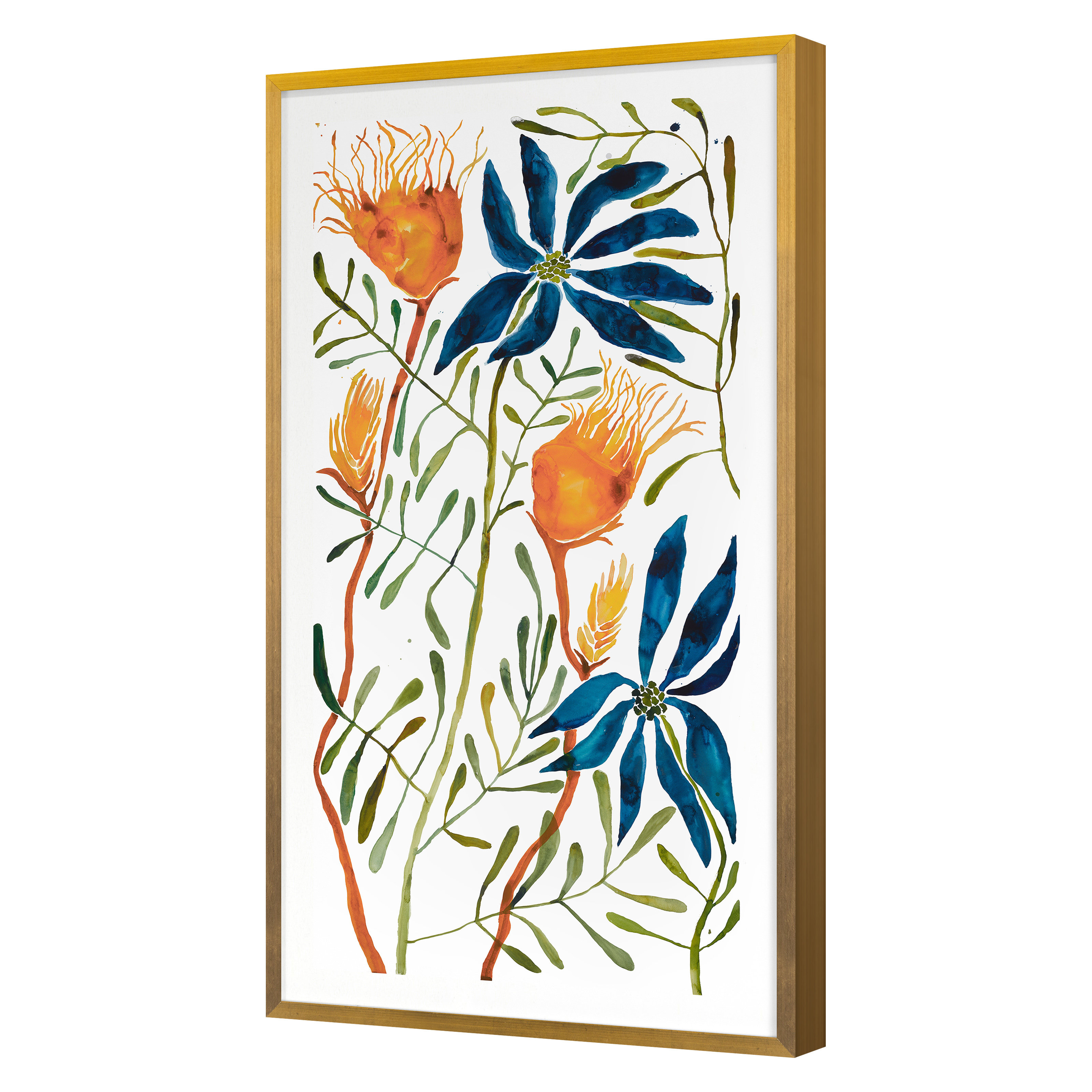 Grand Image Home Wildflowers 15 by Judith Bigham - Painting on Paper ...