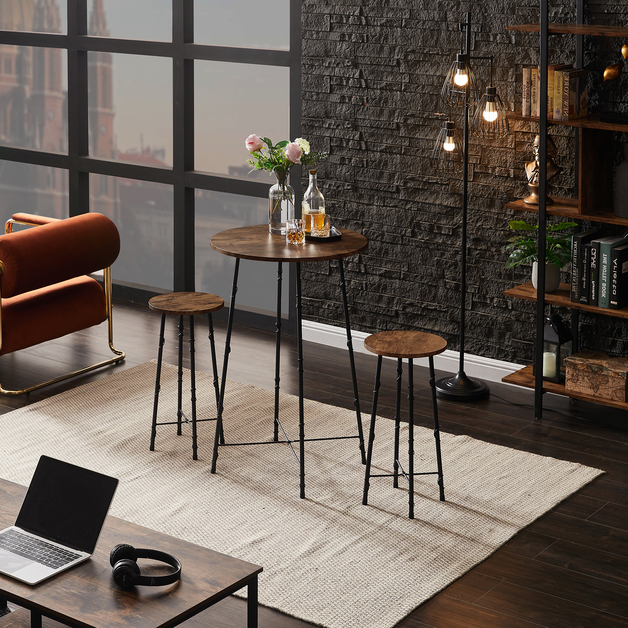 Trent Austin Design Fenwick 2 - Person Counter Height Dining Table Set ...