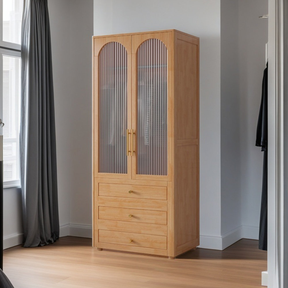 Parttlion American style modern simple bedroom wardrobe | Wayfair
