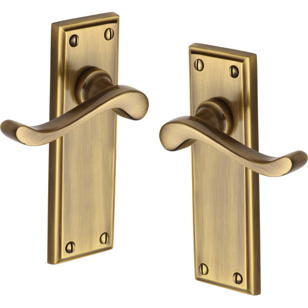 Heritage Brass Edwardian Door Handle Kit | Wayfair.co.uk