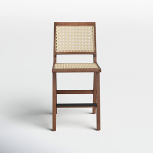 AllModern Atticus Cane Bar & Counter Stool & Reviews | Wayfair