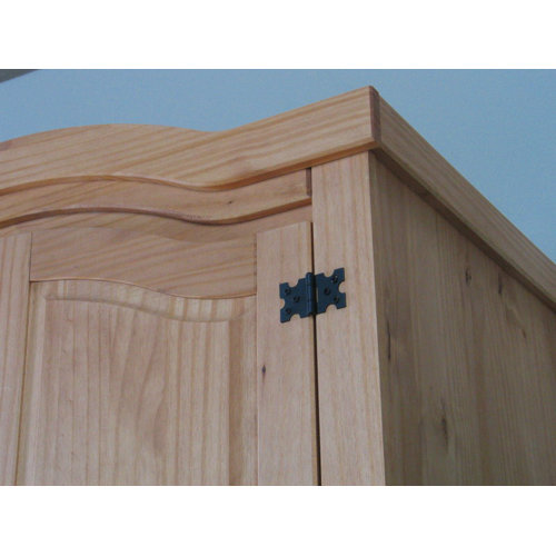 Union Rustic Myers 5 Door Solid Wood Wardrobe | Wayfair.co.uk