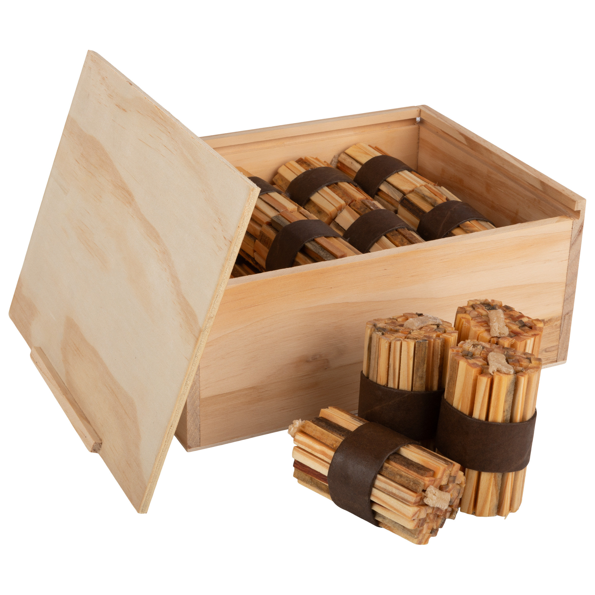 Kings County Tools Fire Starter Sticks 20-Pack with Storage Box - Pine ...