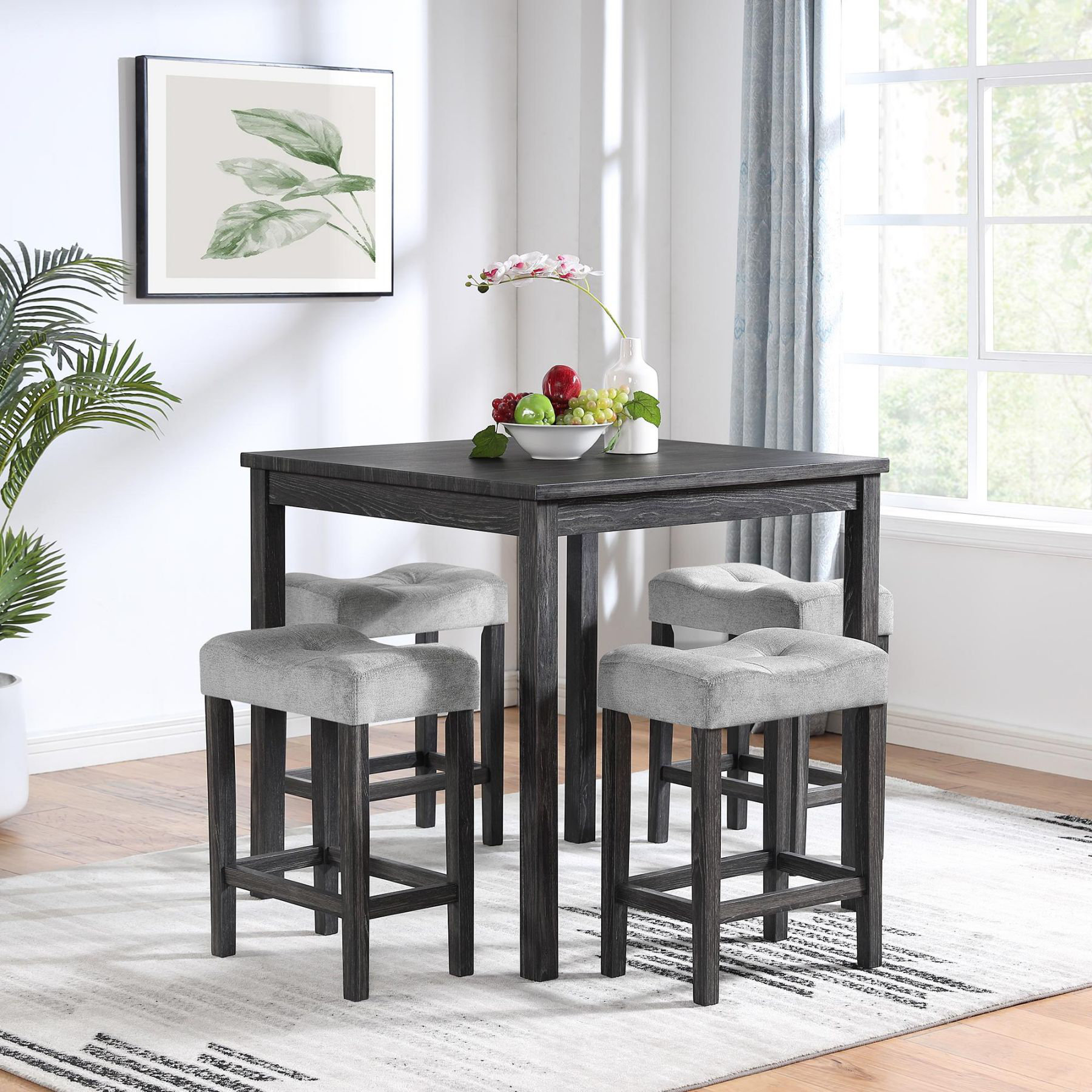 Red Barrel Studio® 5 Piece Dining Table Set | Wayfair