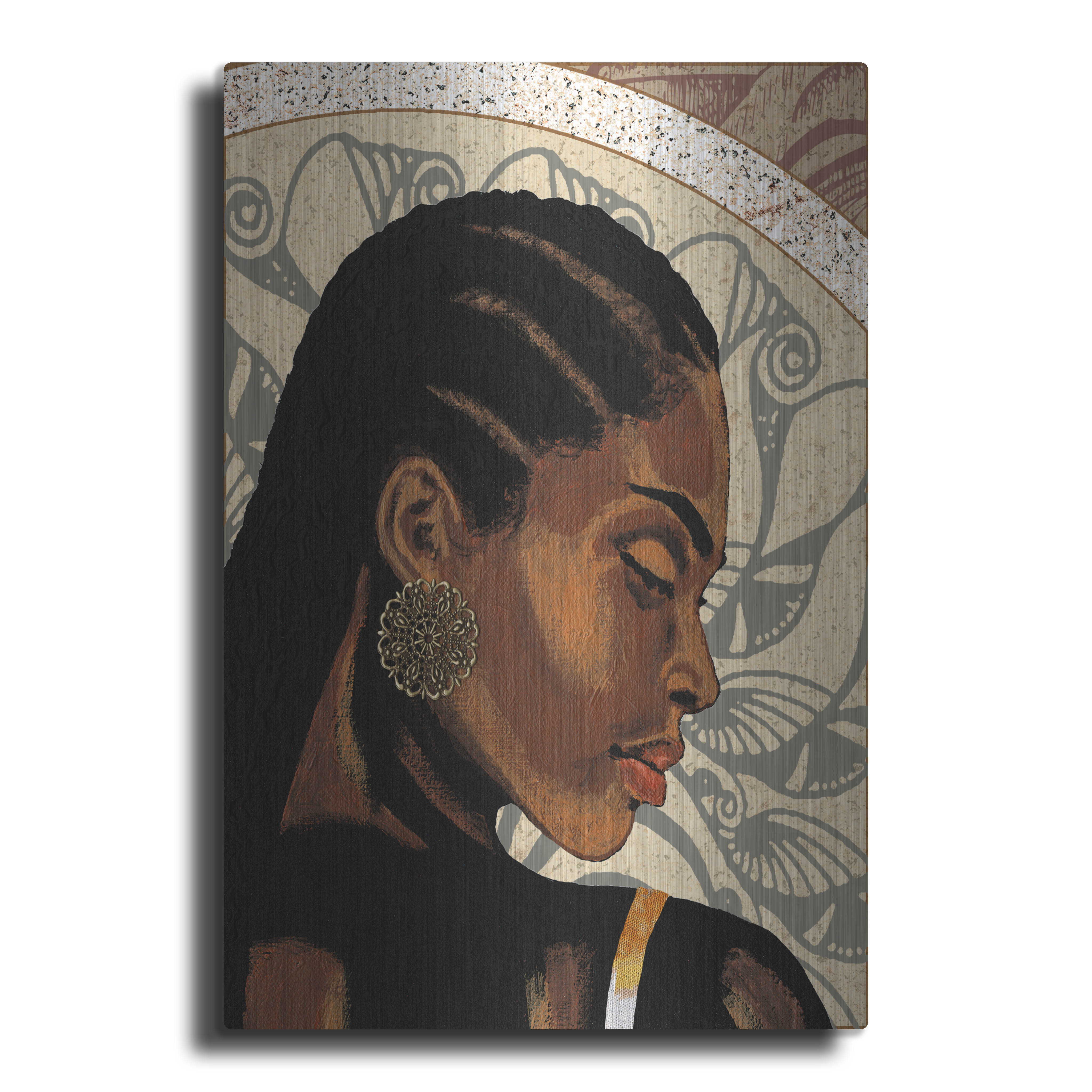 Dakota Fields Expressions 2' by Alonzo Saunders Metal Wall Art | Wayfair