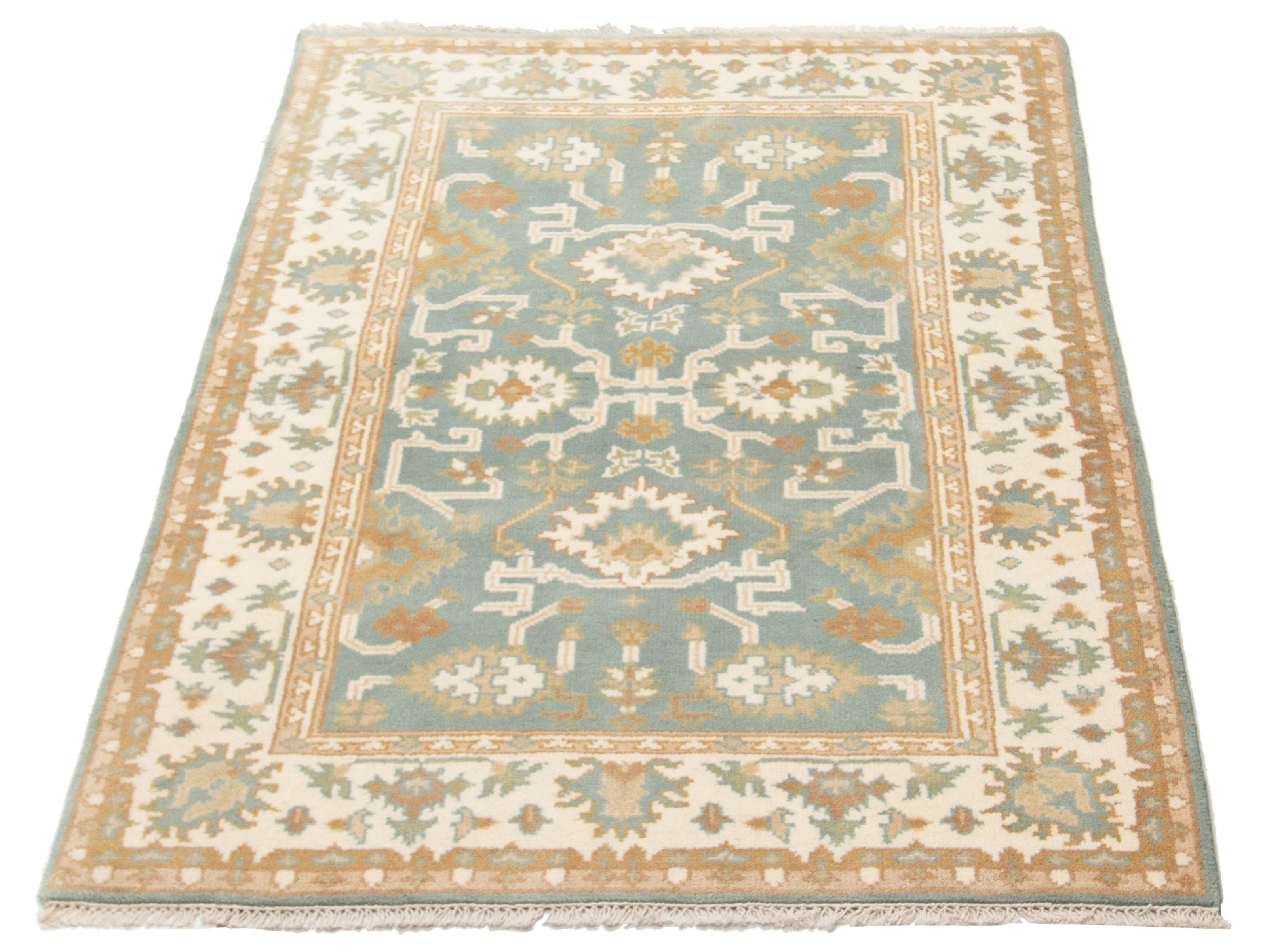 Isabelline Royal Oushak Light Green Rug 3''11" X 6''0" | Wayfair