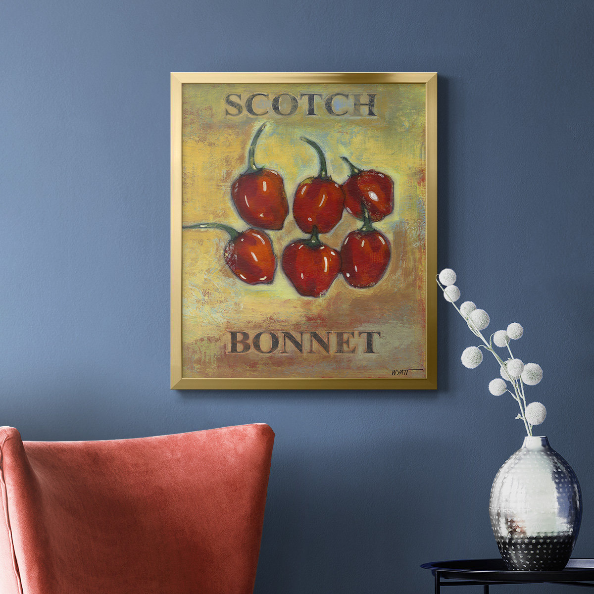 Ophelia & Co. Scotch Bonnet Premium Framed Canvas - Ready to Hang | Wayfair