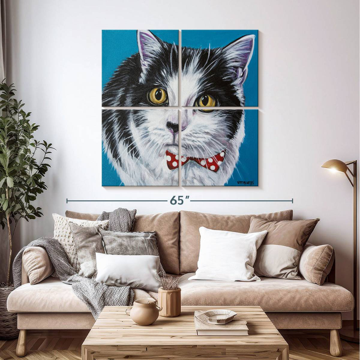 Ebern Designs Brampt Classy Cat I | Wayfair