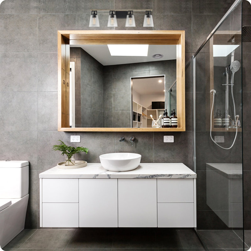 Longshore Tides Annaleigha 4 - Light Dimmable Vanity Light | Wayfair