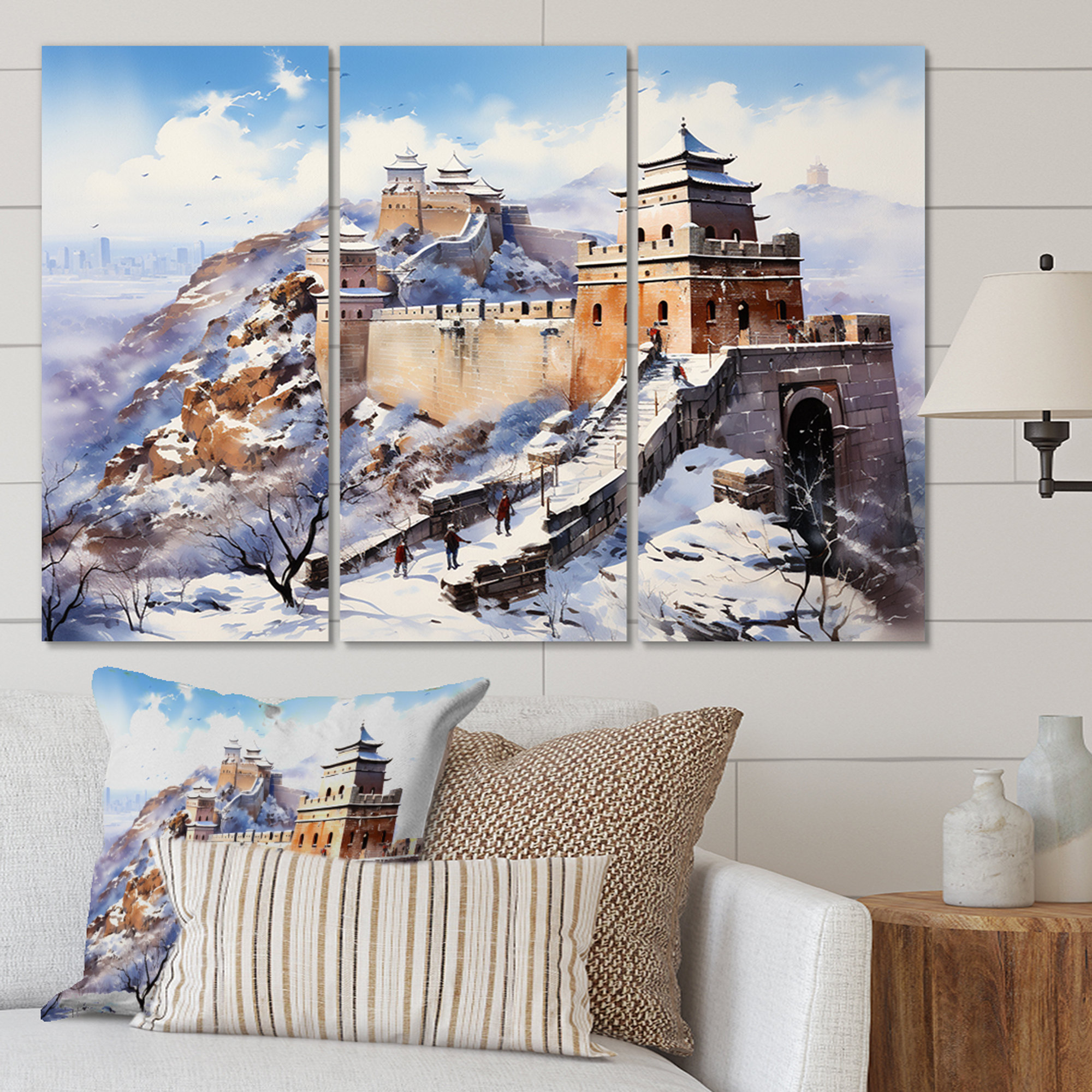 Charlton Home Asian Scenery II - Chinese Canvas Wall Art Set - Wayfair ...
