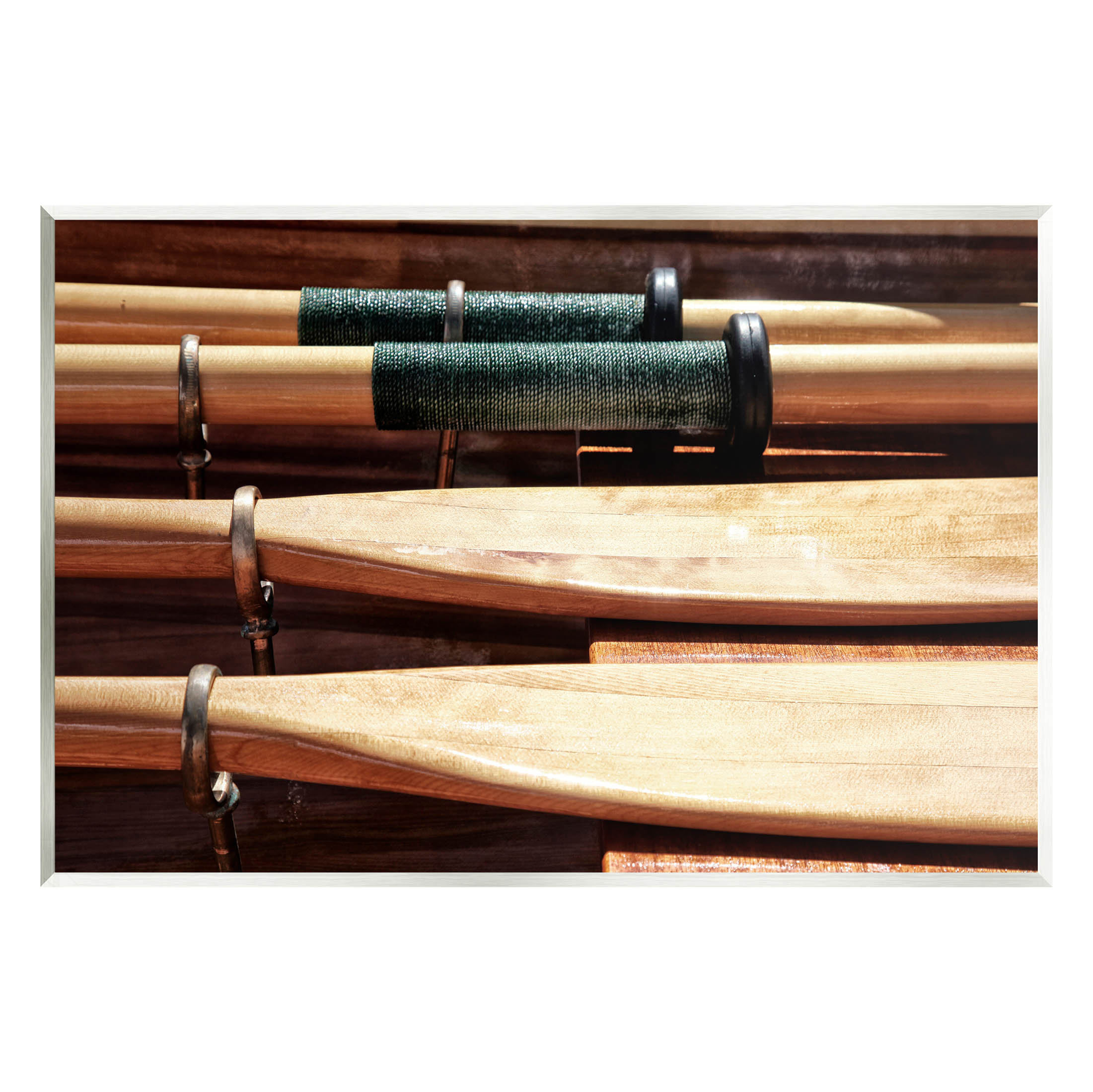 Stupell Industries Rowing Oars Photograph Wall Plaque Art By Savanah ...