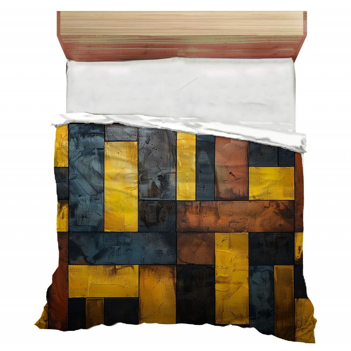 VisionDecor Colourful Abstract Bedding Visual Art Duvet Cover Vibrant ...