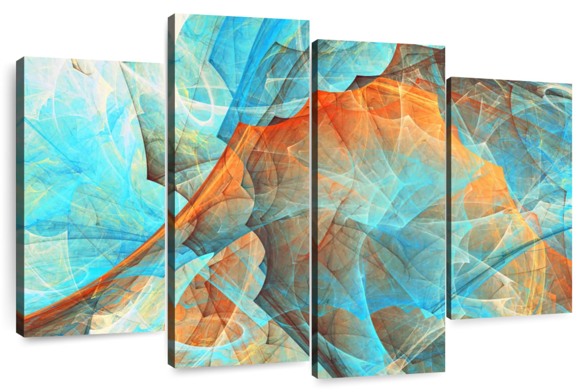 Wade Logan® Avery Chill Out Digital Abstract | Wayfair