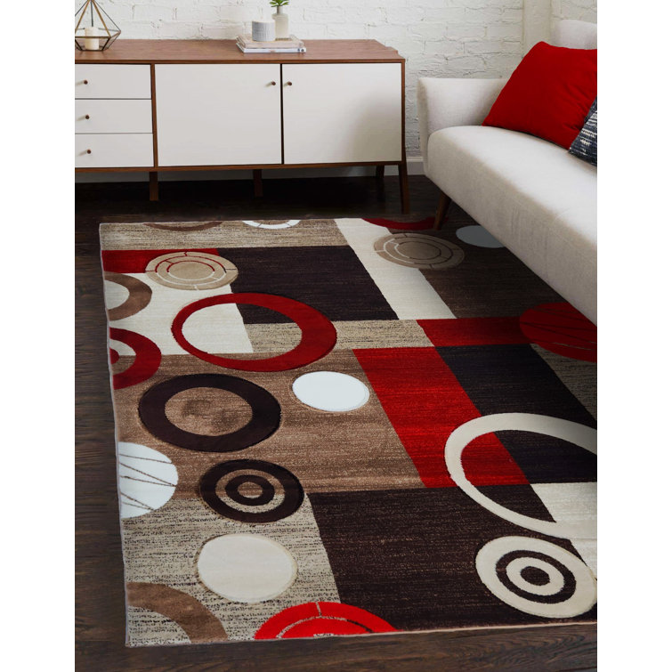 Wrought Studio Jaroslav Abstract Indoor Rug - Wayfair Canada