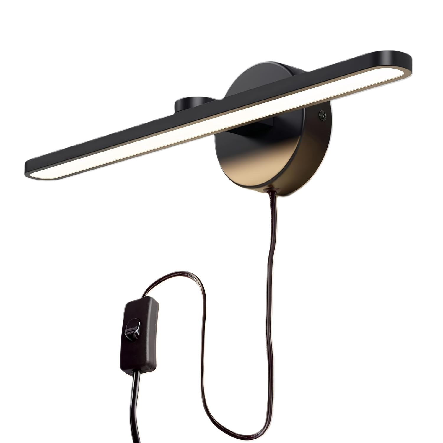 Wrought Studio™ 16" Minimalist Plug in Picture Light | Wayfair
