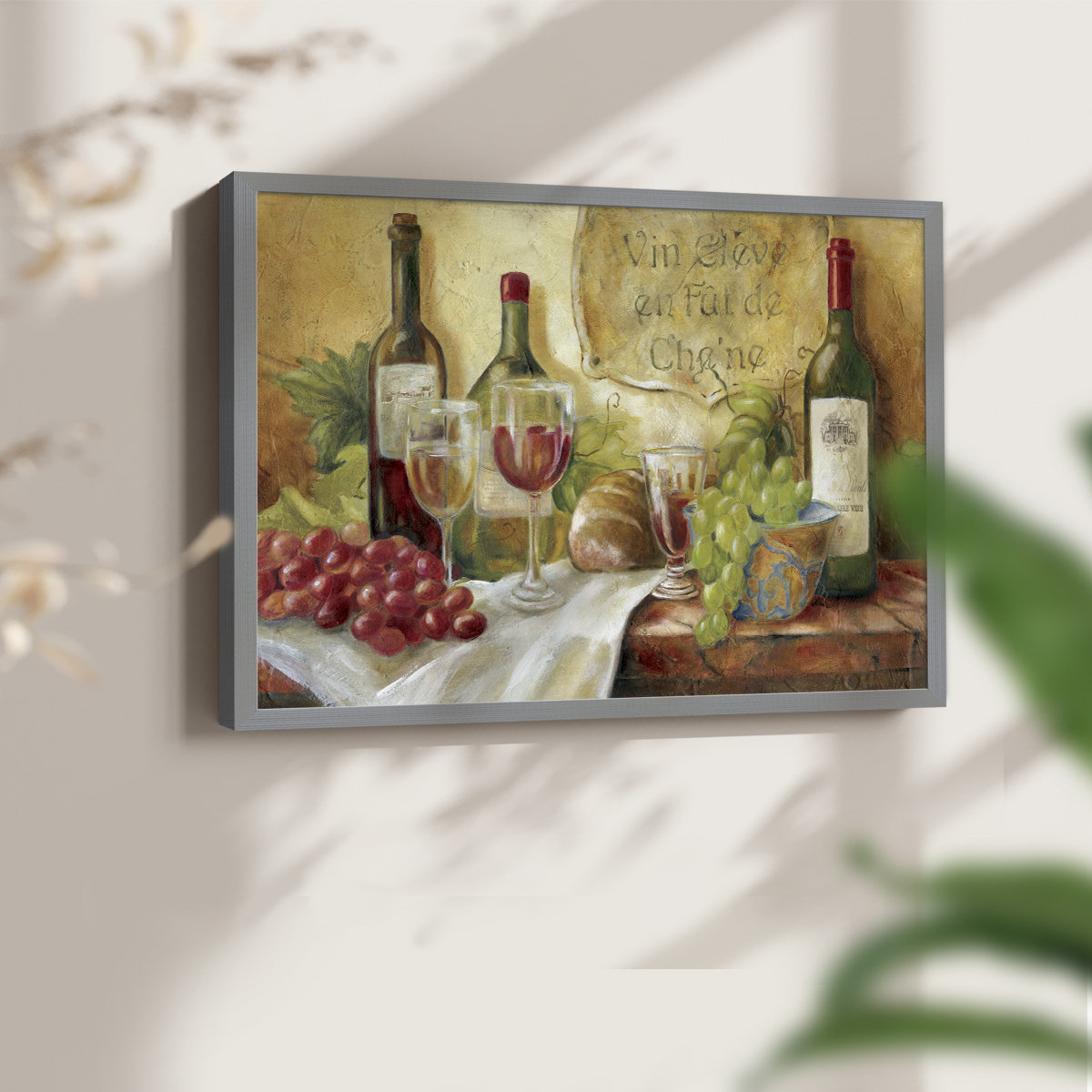 Charlton Home® Aged Oak -Framed Print - Restickable | Wayfair