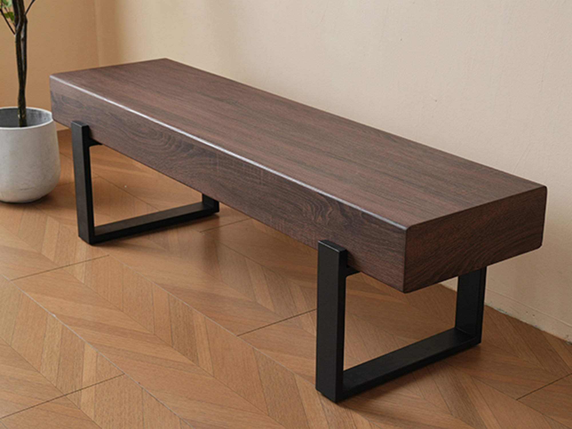 Ophelia & Co. 59" Dining Bench, Farmhouse Indoor Kitchen Table Benches ...