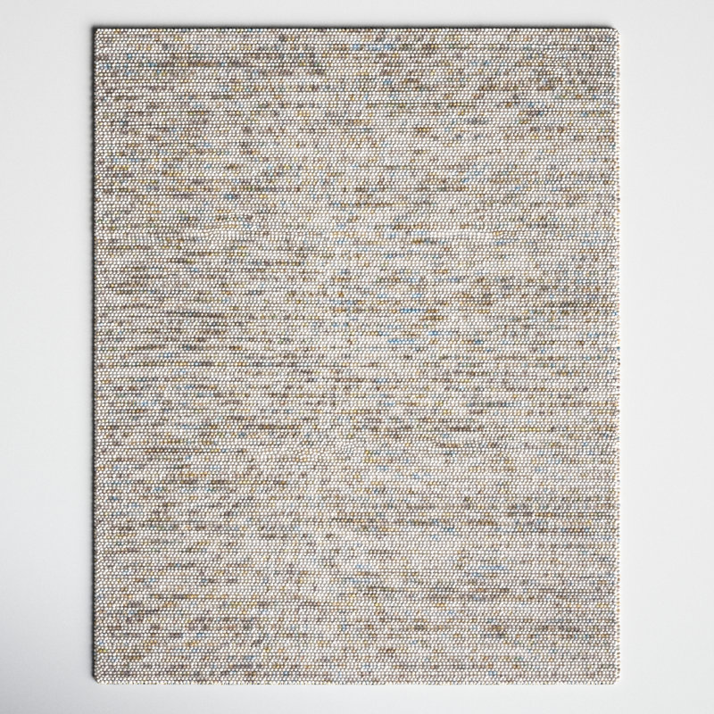 Elle Ivory/Brown/Blue Rug & Reviews | Birch Lane