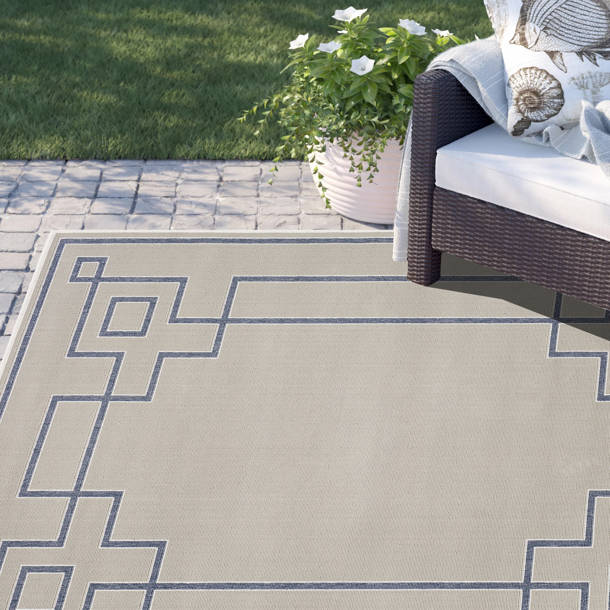 Sol 72 Outdoor™ Amherst Blue Indoor/Outdoor Rug & Reviews | Wayfair