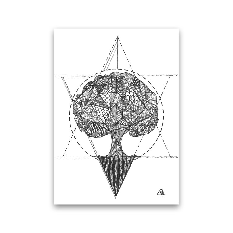 Brayden Studio New Beginnings (Tree) - Graphic Art | Wayfair.co.uk