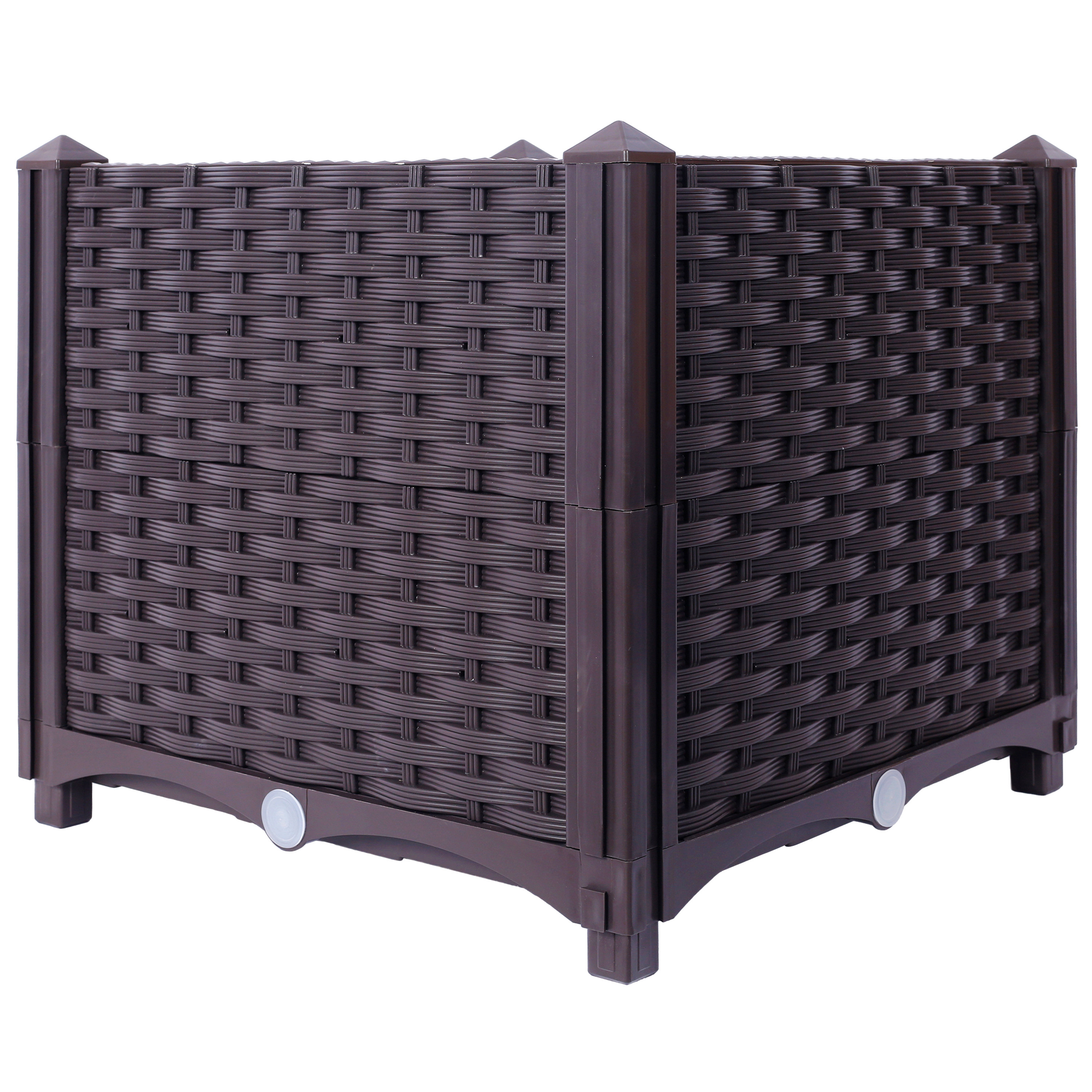 Ophelia & Co. Deep Raised Garden Bed Plastic Planter Boxes For ...