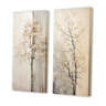 Winston Porter Beige Trees Oak Solitude - Tree Oak Canvas Prints Set Of ...