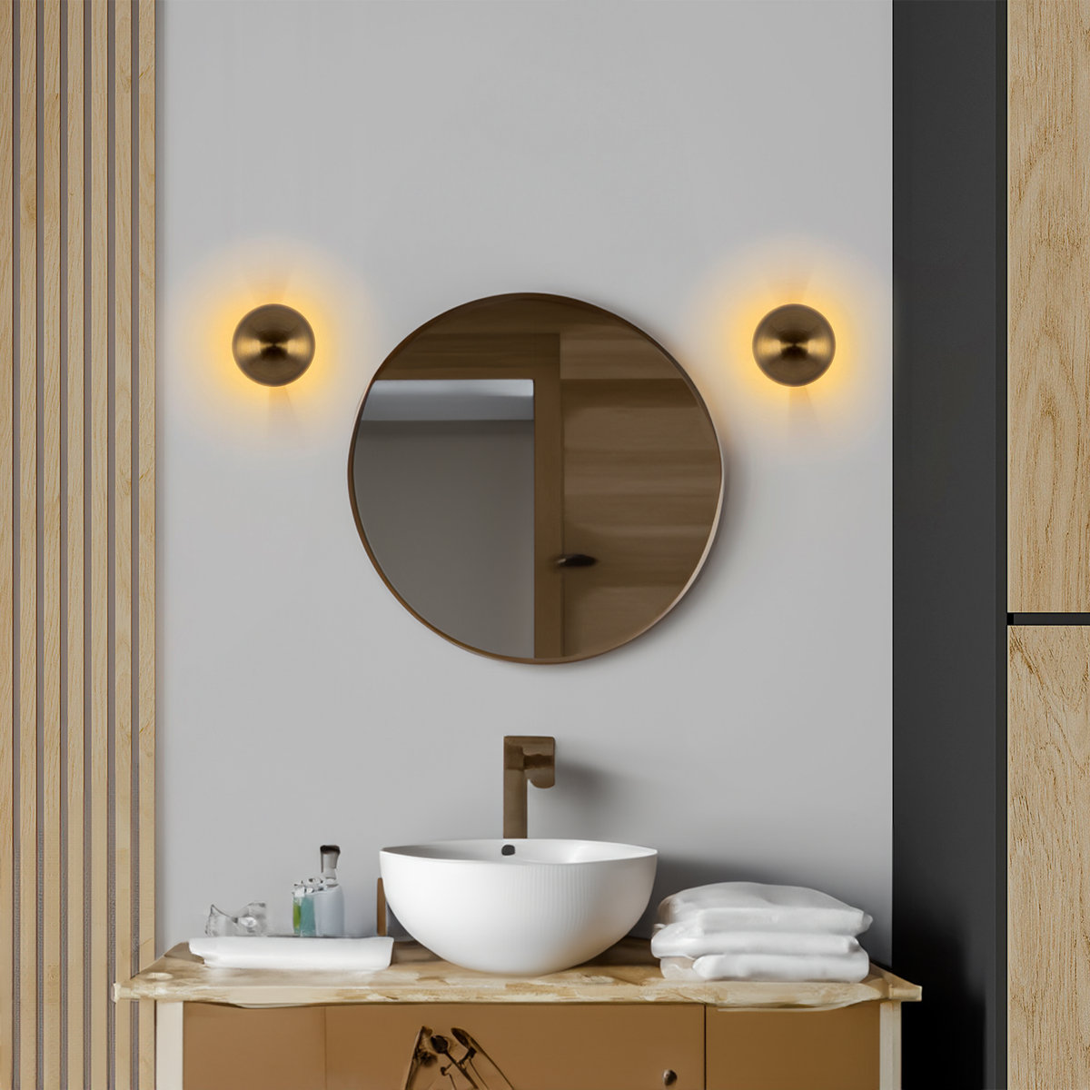 Mercer41 Syndey Metal Flush Mounted Sconce & Reviews | Wayfair