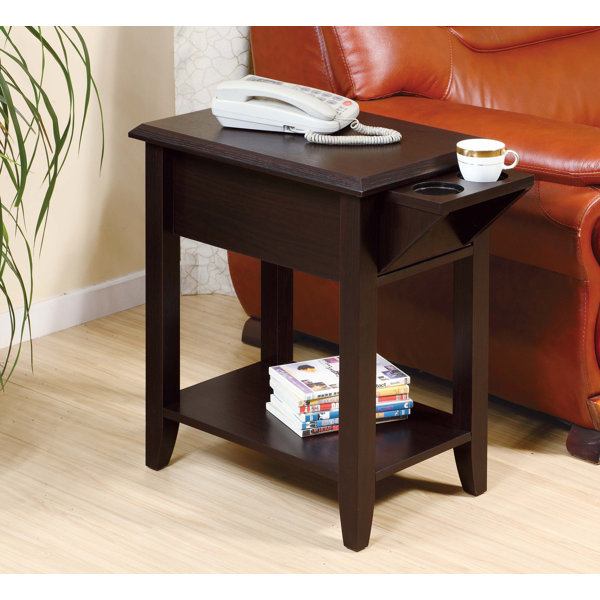 Red Barrel Studio® Tollett End Table with Storage & Reviews | Wayfair