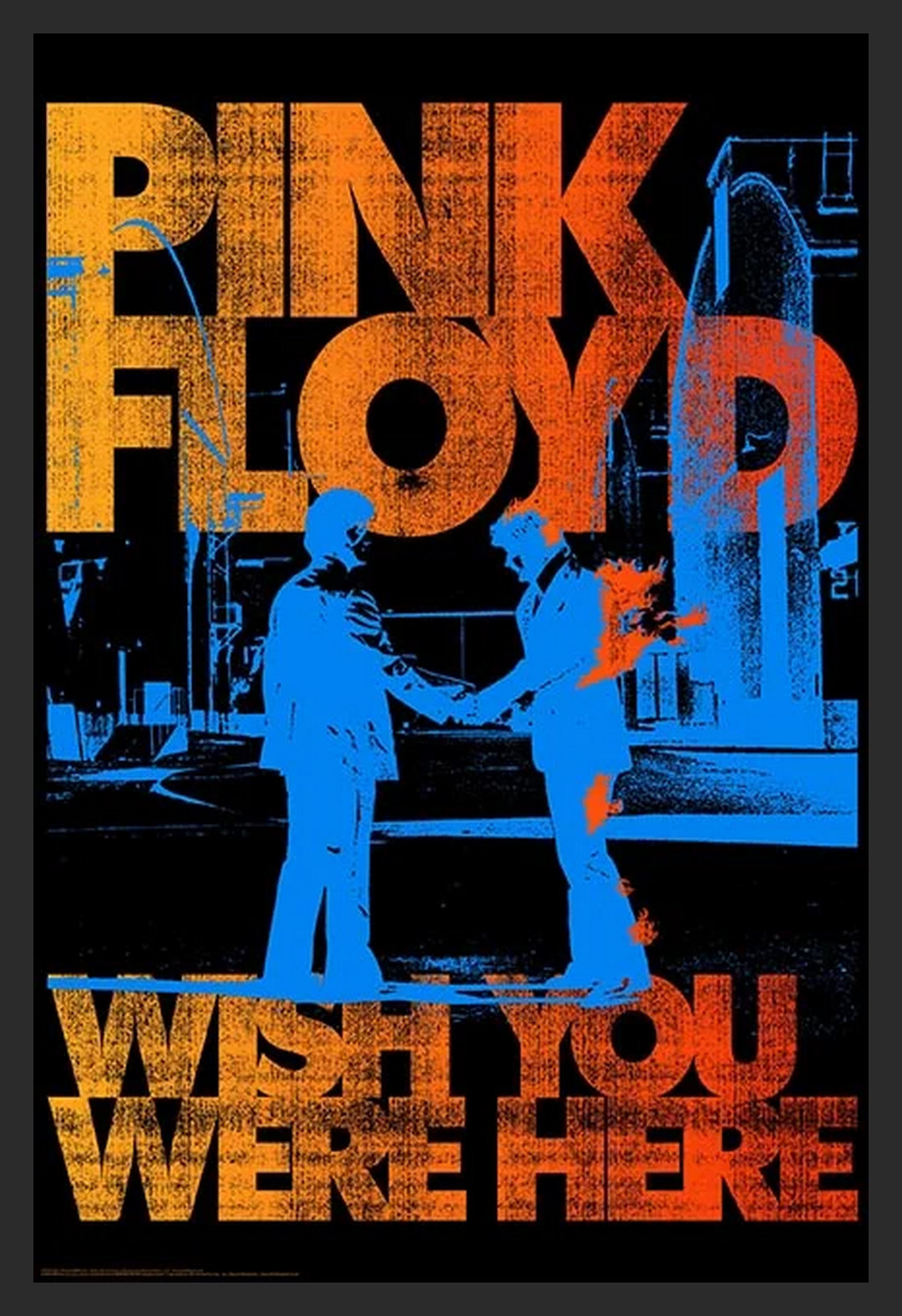 Buy Art For Less Bd Collection - Wywh Hand Shaking Pink Floyd - Single ...