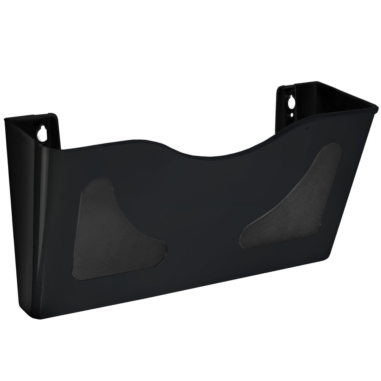 Azar Displays Black Single Pocket Wall Mount File Holder for Office ...