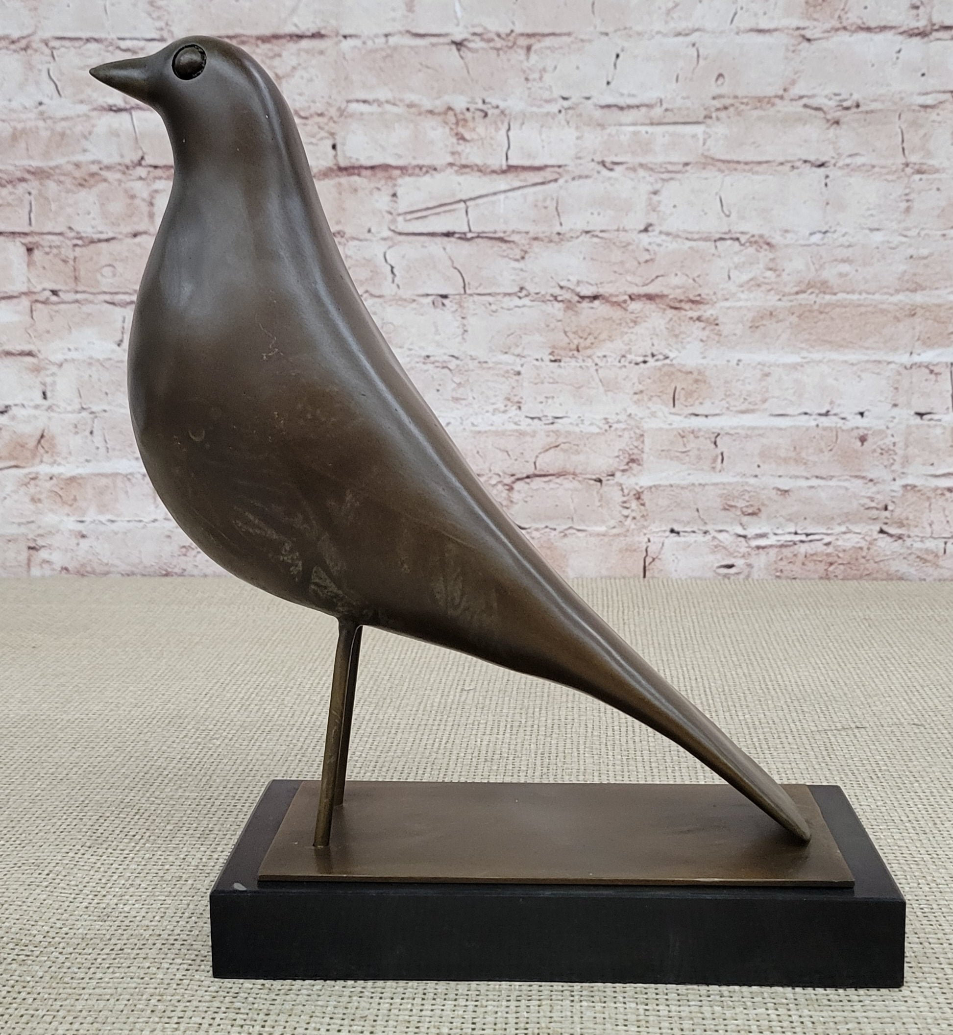 Red Barrel Studio® Zedric Smooth Bird Modern Art Hot Cast Bronze ...