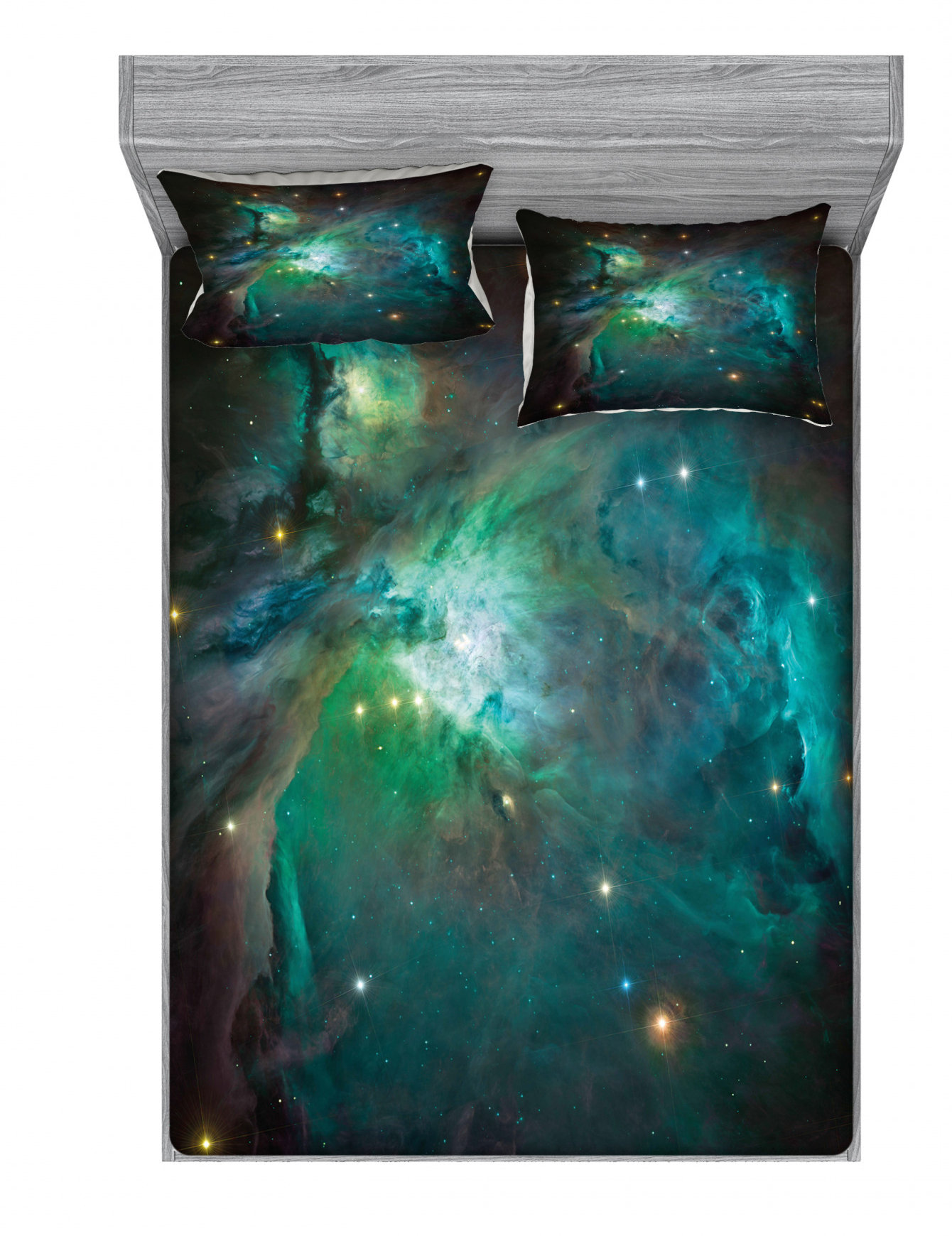Ambesonne Majestic Orion Nebula Dust Cloud Celestial Energy Plasma ...