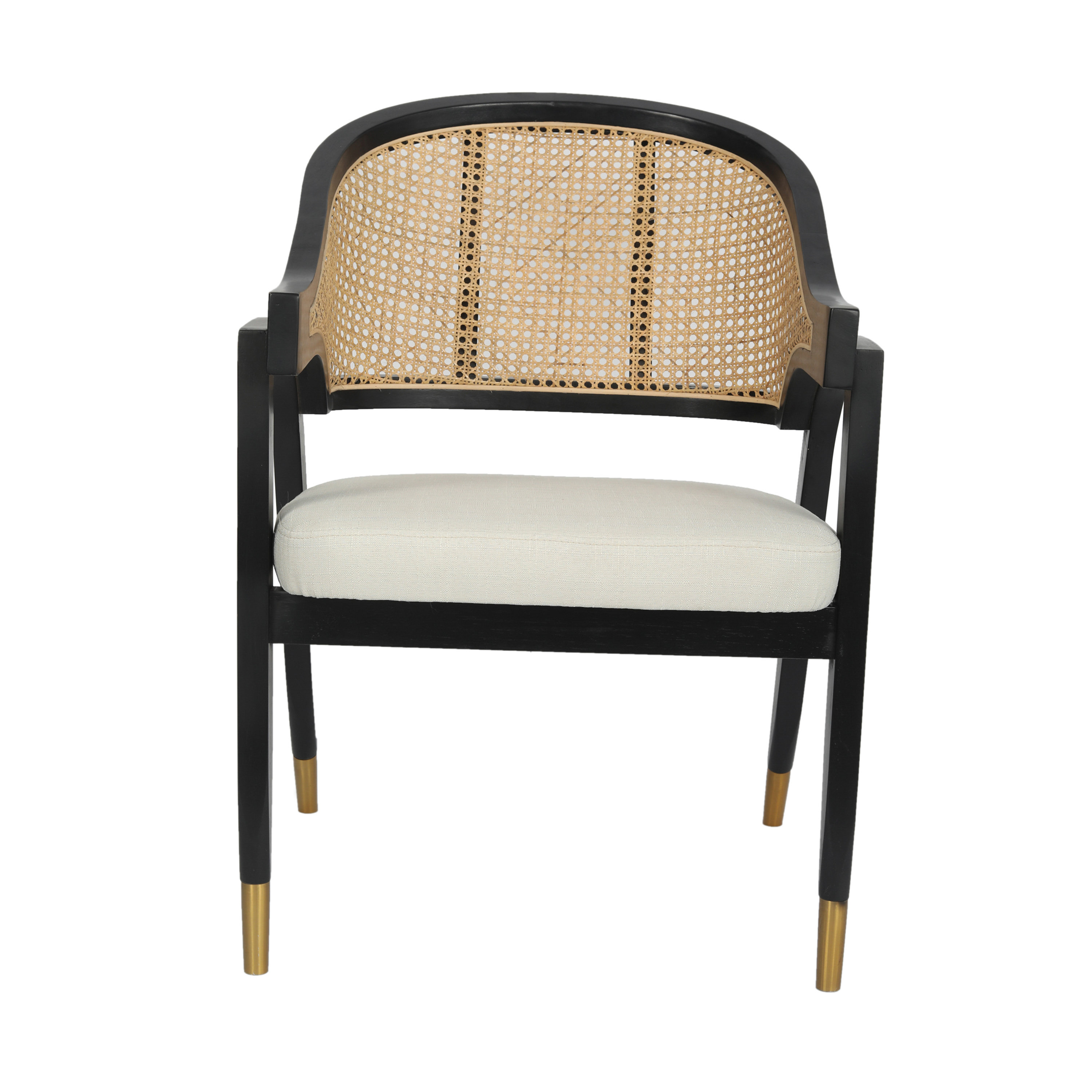 Bay Isle Home Aayah Commercial Grade Cane Rattan Dining Chair with ...
