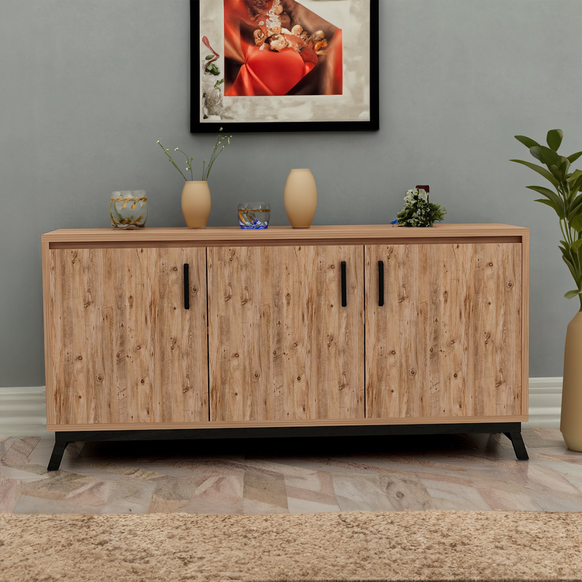 Loon Peak Imanee 55.1" Console Table - Wayfair Canada
