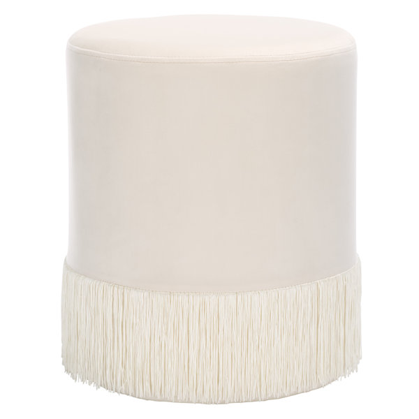 Ebern Designs Dishner Ottoman With Tassel & Reviews | Wayfair