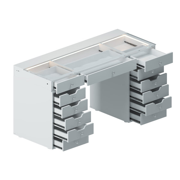 Everly Quinn Alliston Vanity & Reviews | Wayfair