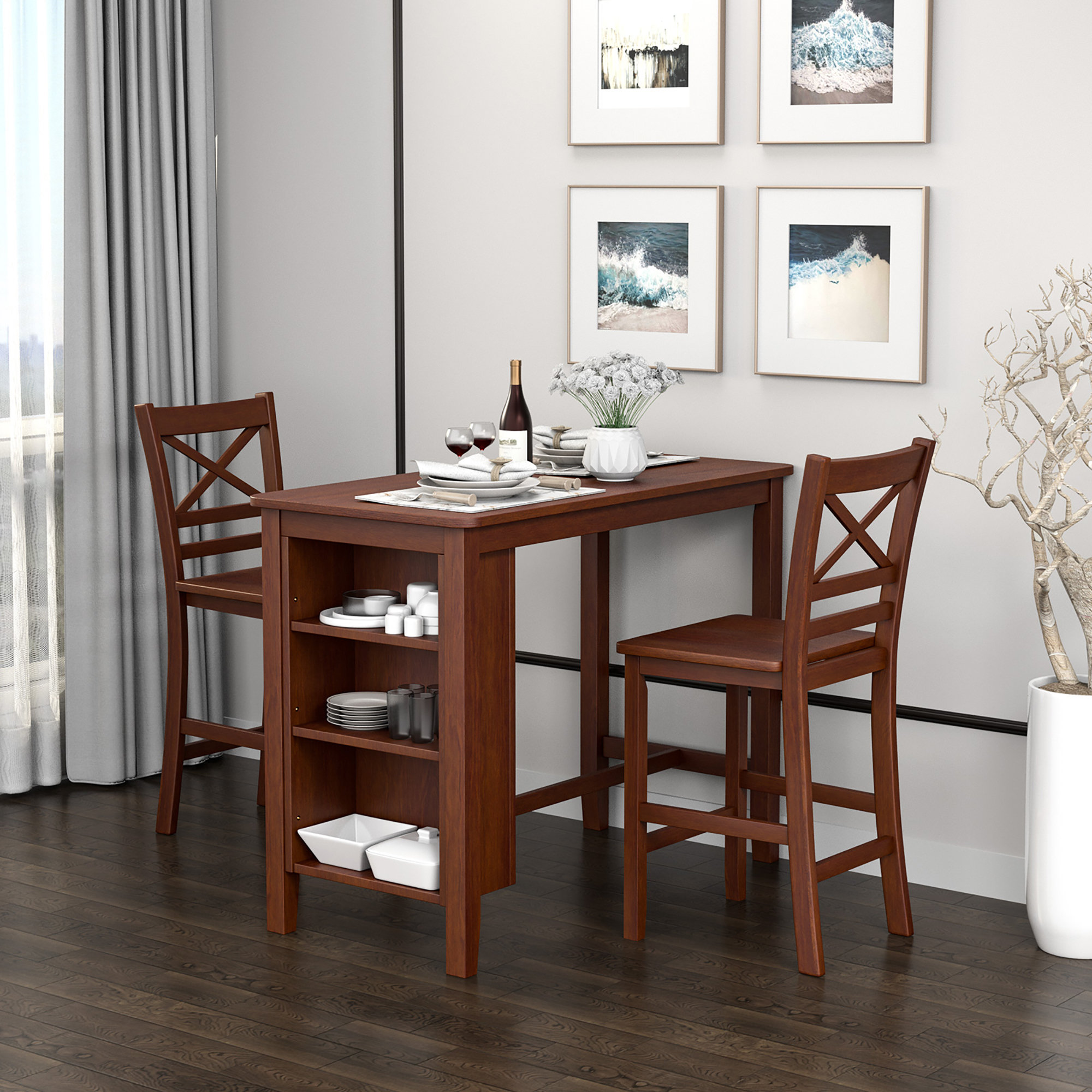 Red Barrel Studio® 2 - Person Dining Set | Wayfair