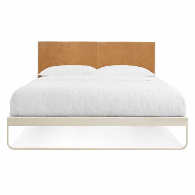 Me Time Leather Bed | AllModern