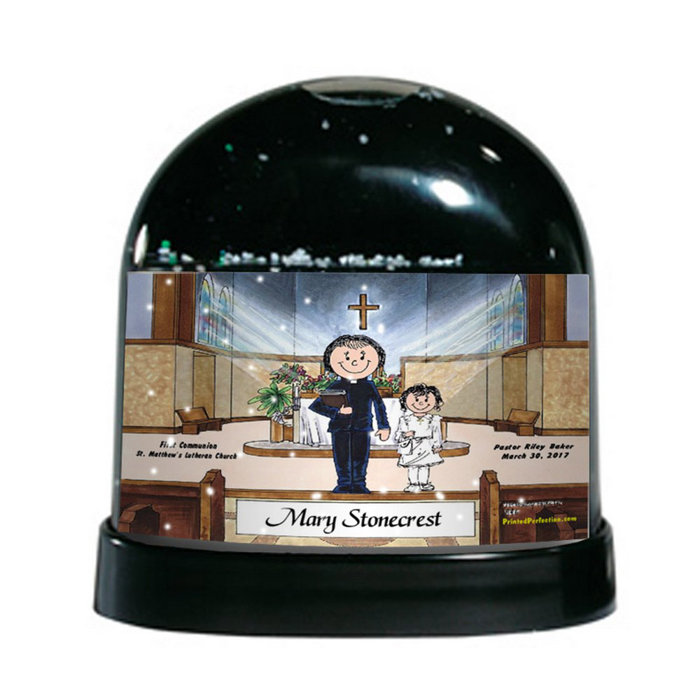 The Holiday Aisle® Friendly Folks Cartoon Caricature Female Priest and ...
