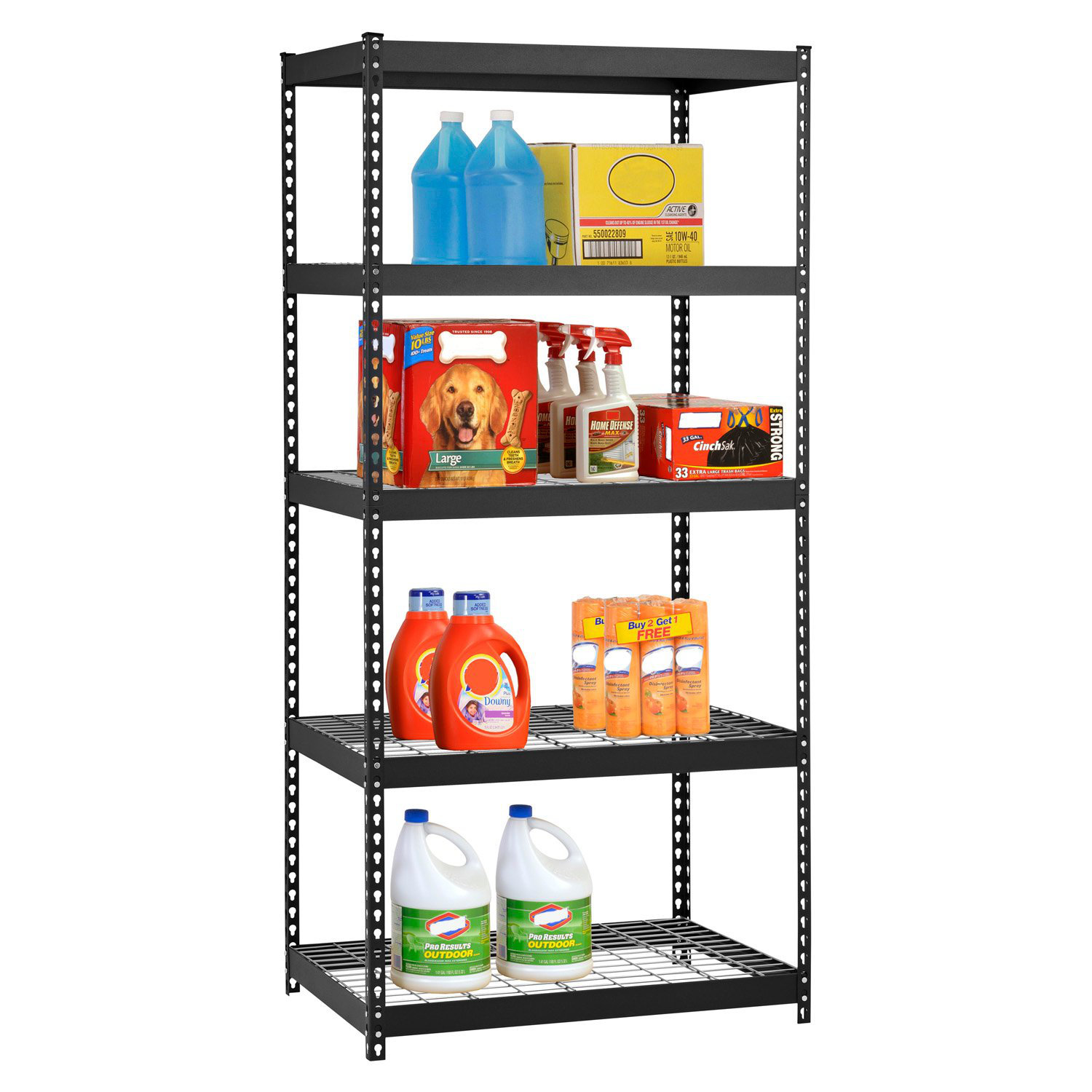 Rebrilliant Almeda 72" H x 36" W x 18" D Shelving Unit - Wayfair Canada