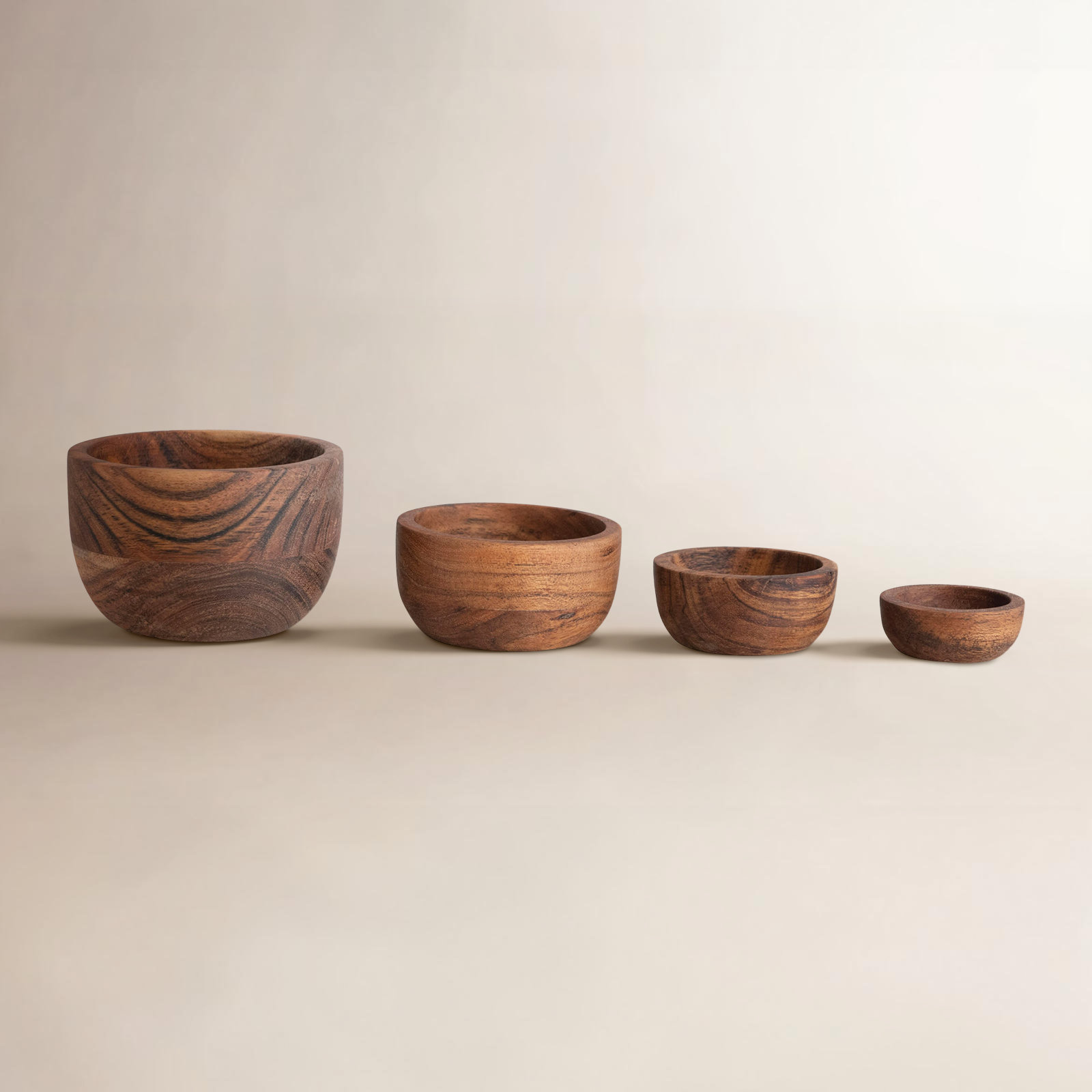 Birch Lane™ Zeppelin Acacia Wood Nesting Bowls | Birch Lane