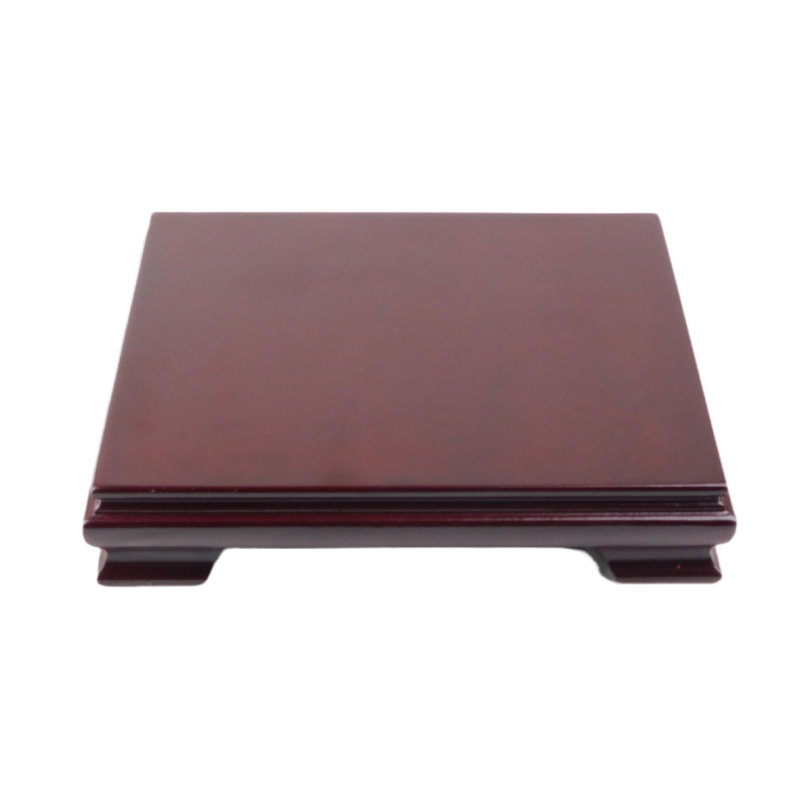 Winston Porter Rectangular Ming-Style Wooden Chinese Vase Stand | Wayfair