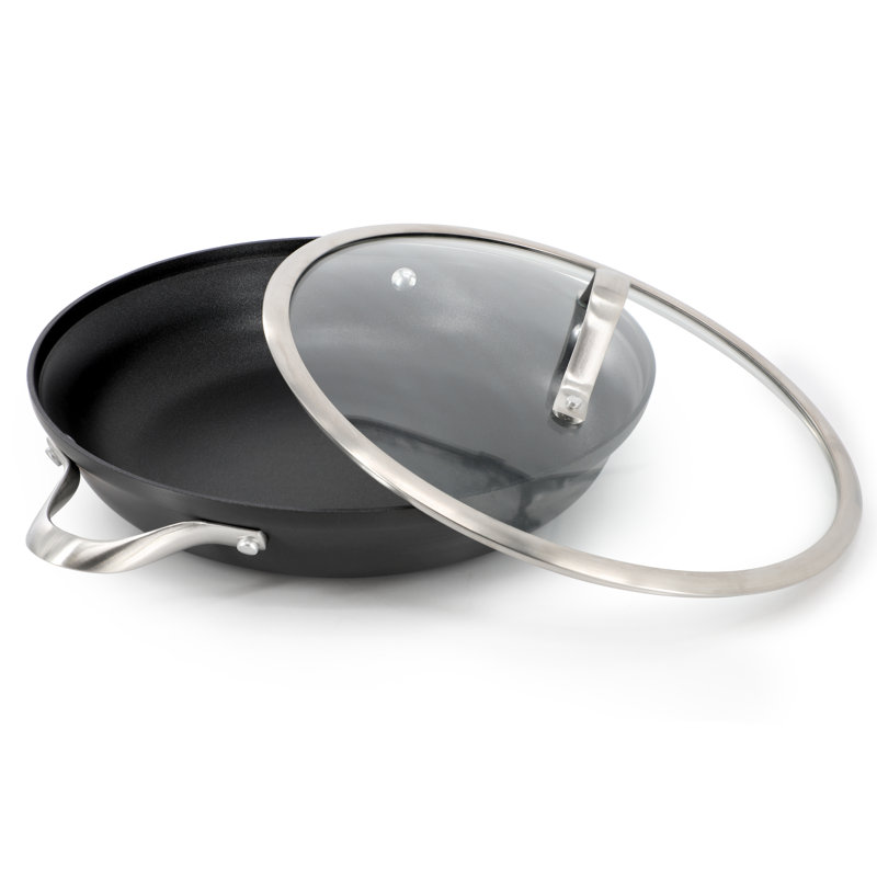 Calphalon Signature™ Hard-Anodized Aluminum Nonstick 12" Sauteuse Pan ...
