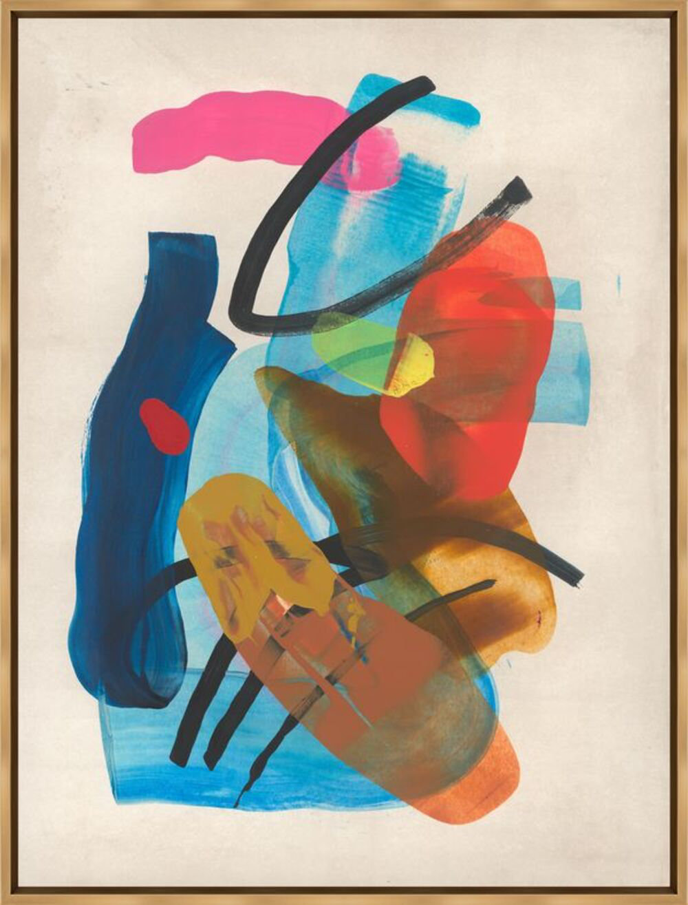 Chelsea Art Studio " Playful Meditation II " by David Erickson | Wayfair