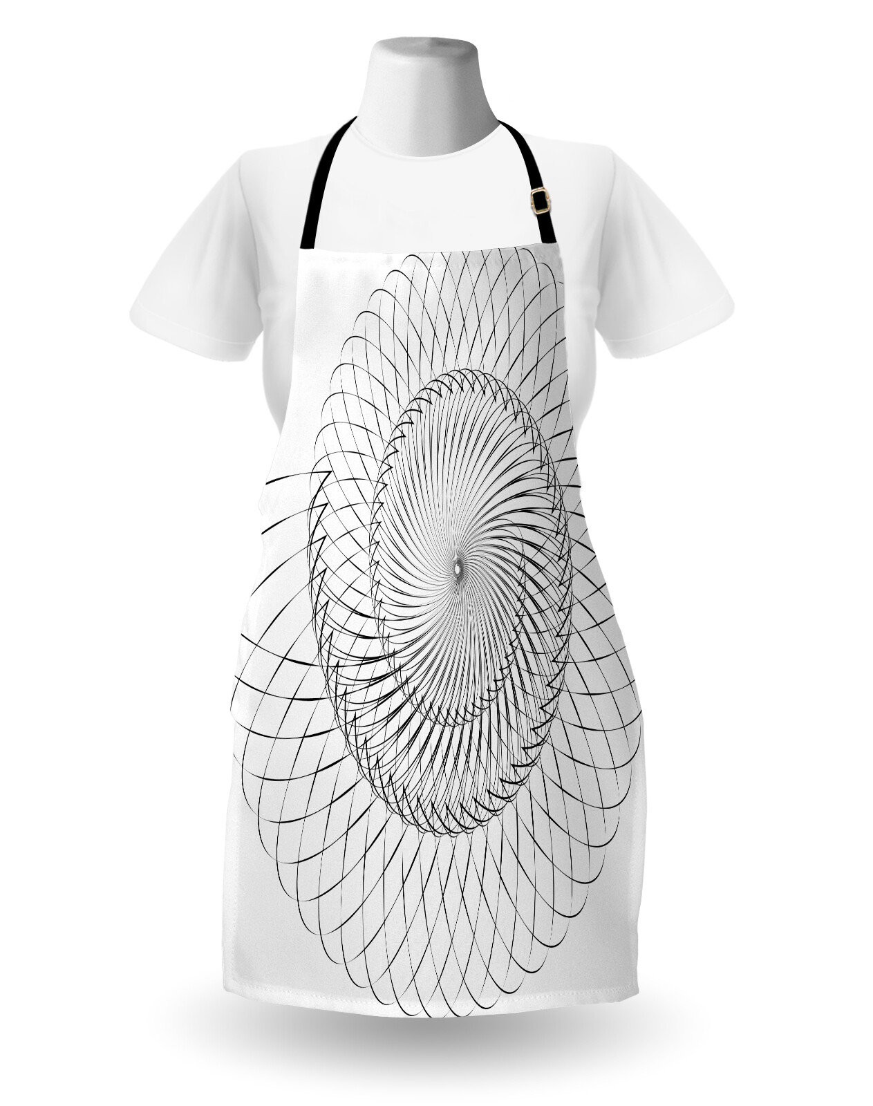 East Urban Home Abstract Art Apron Unisex, Underwater Shell, Adult Size ...
